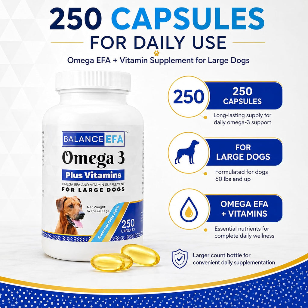 BalanceEFA Omega 3 for dog nutrition