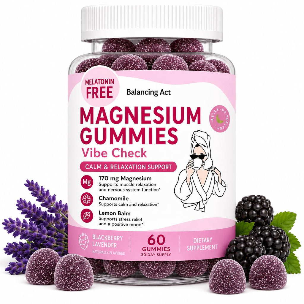 Balancing Act magnesium gummies for relaxation