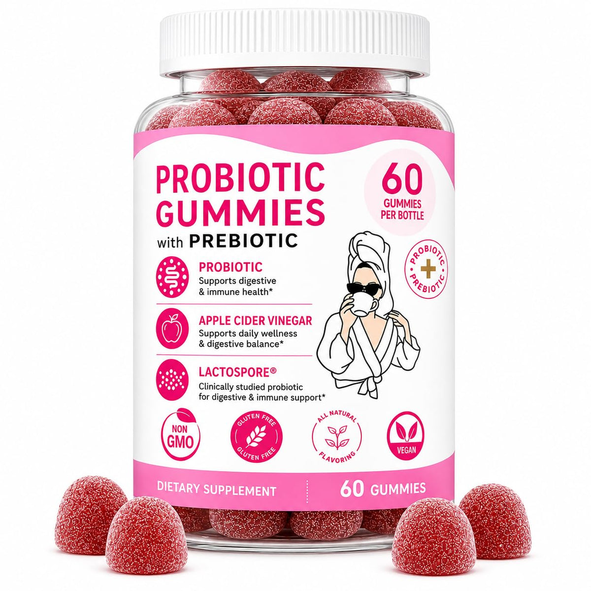 Balancing Act probiotic gummies for women