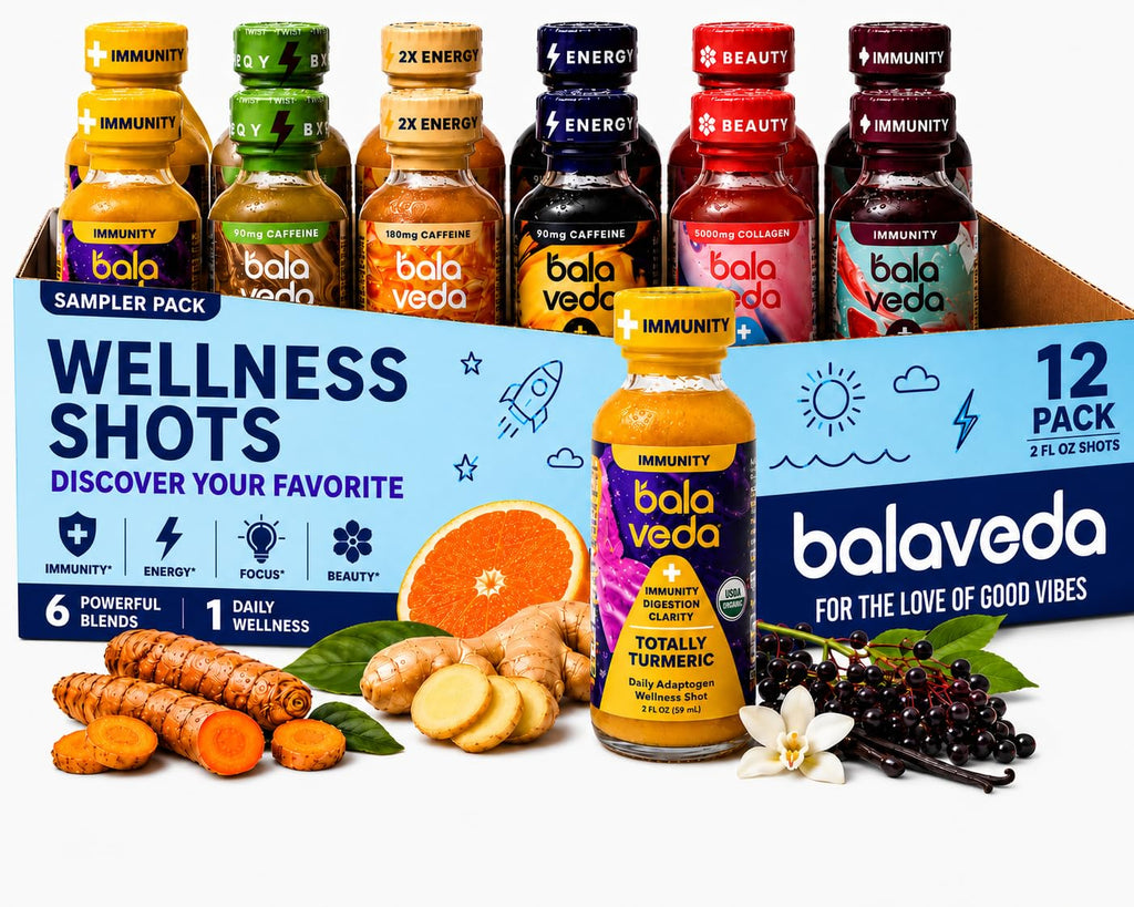 balaveda organic wellness shots variety pack