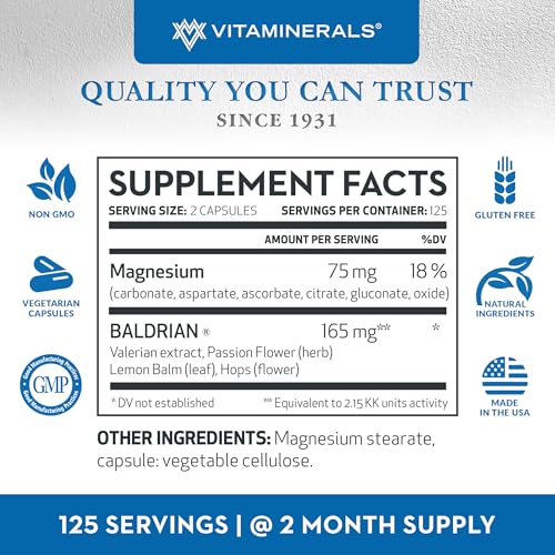 Baldrian valerian calming formula