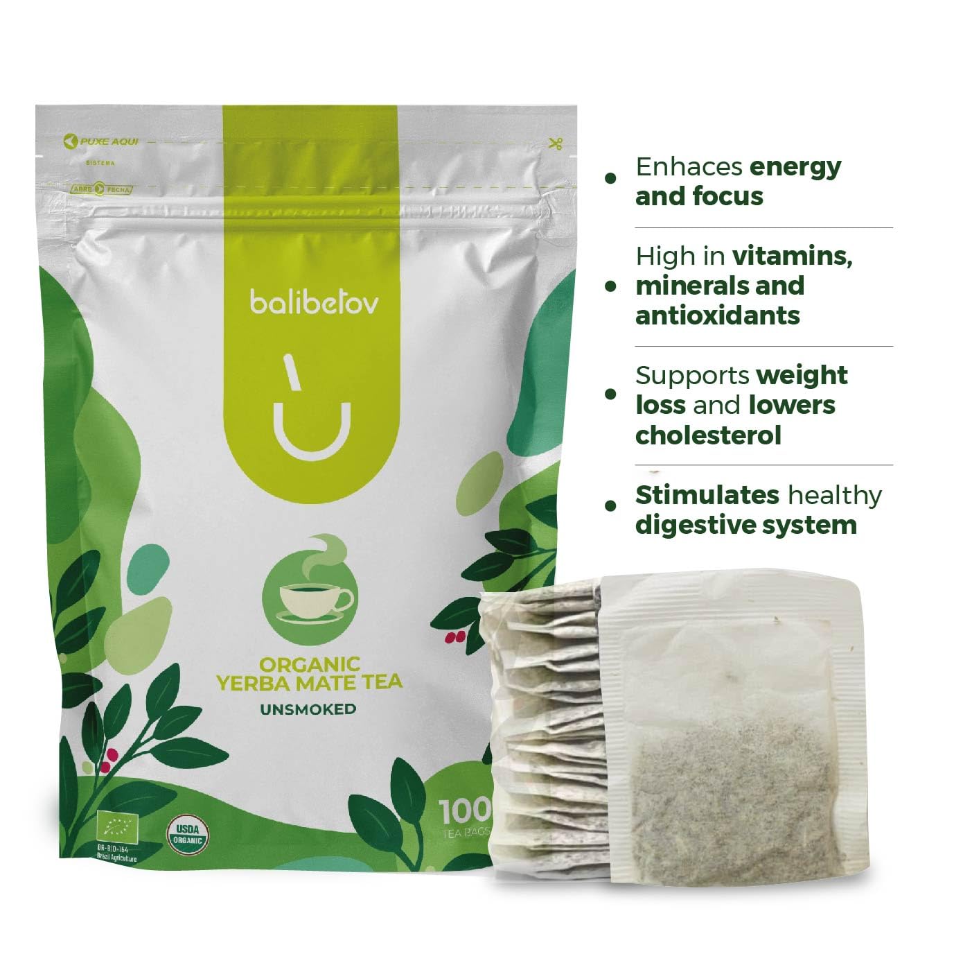 BALIBETOV tea bags for daily wellness