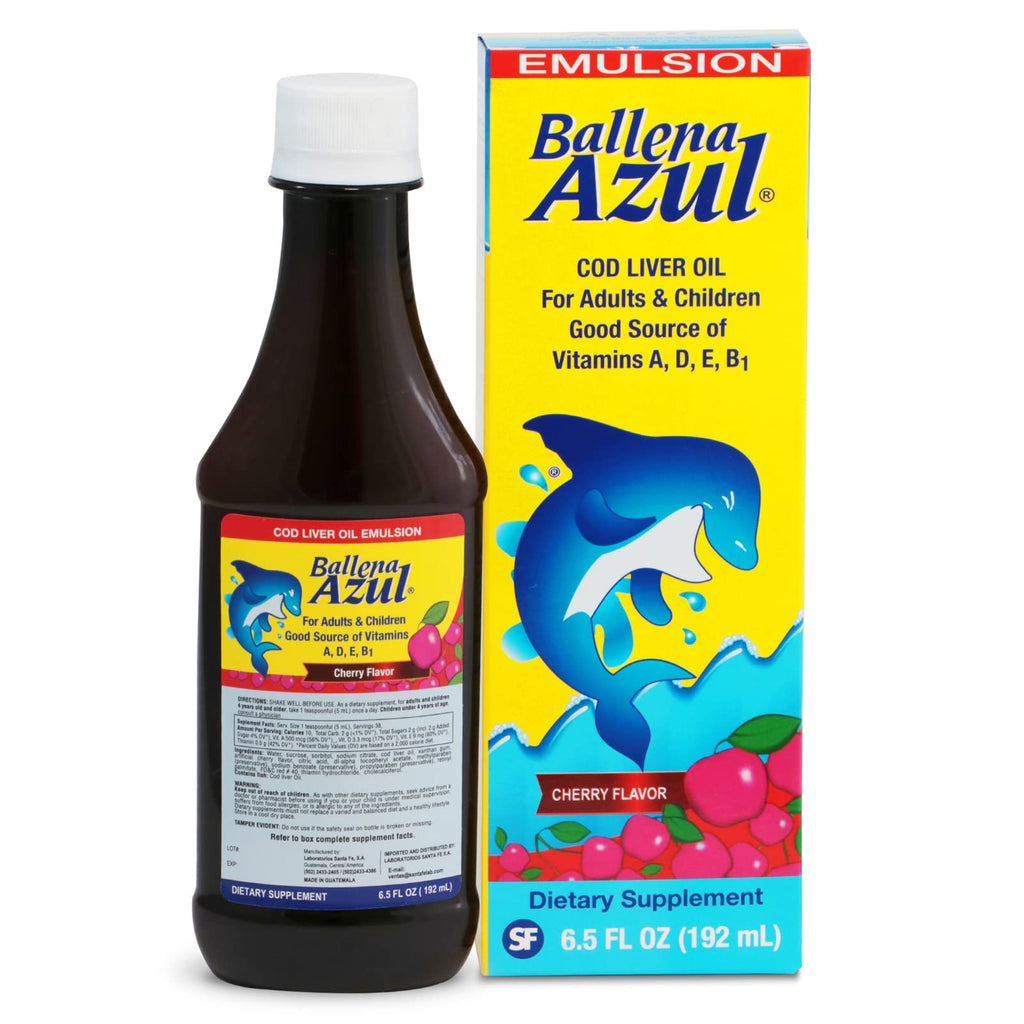 Ballena Azul cod liver oil benefits