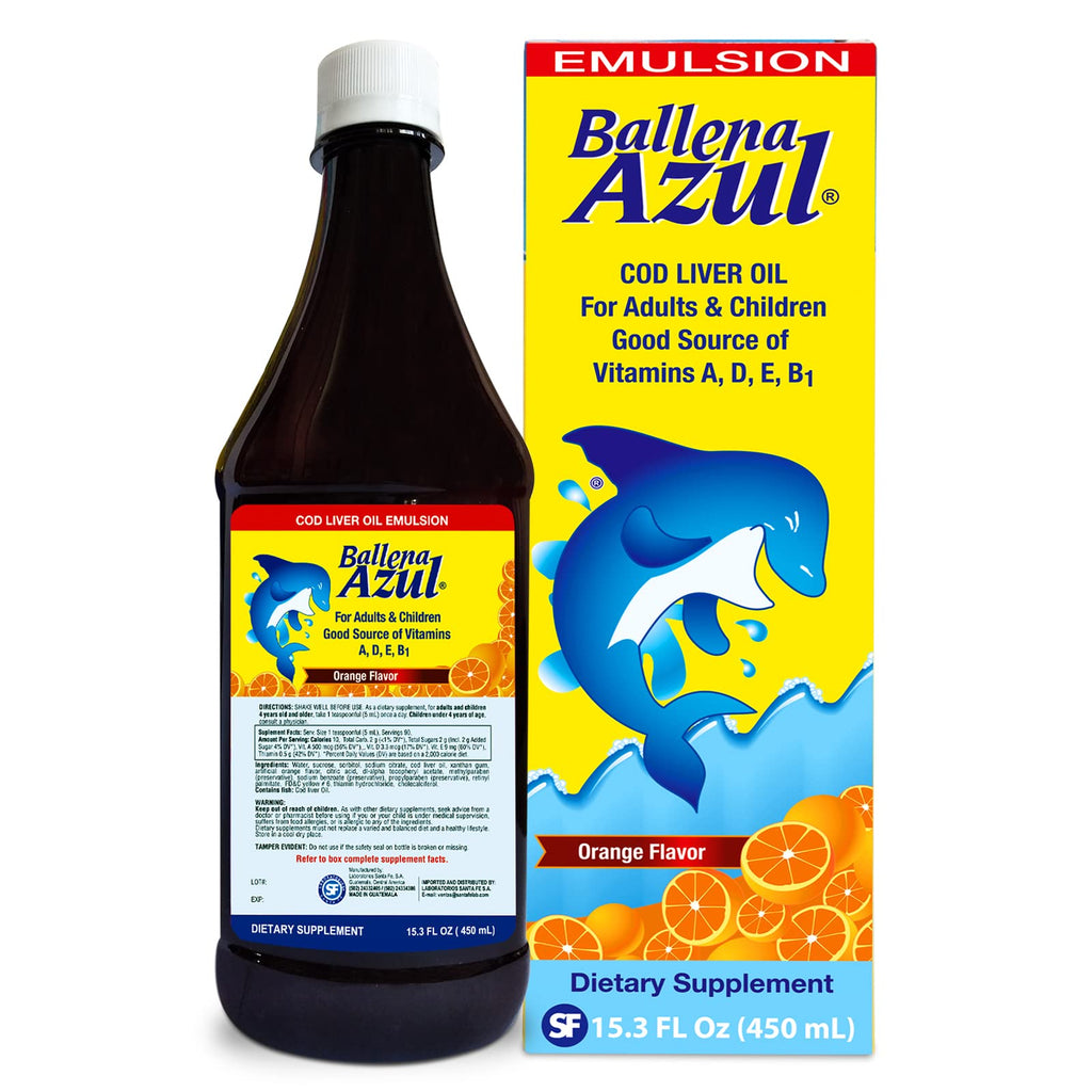 Ballena Azul cod liver oil benefits