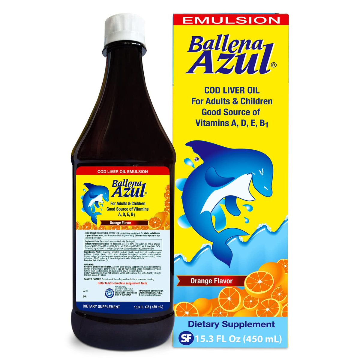 Ballena Azul cod liver oil benefits