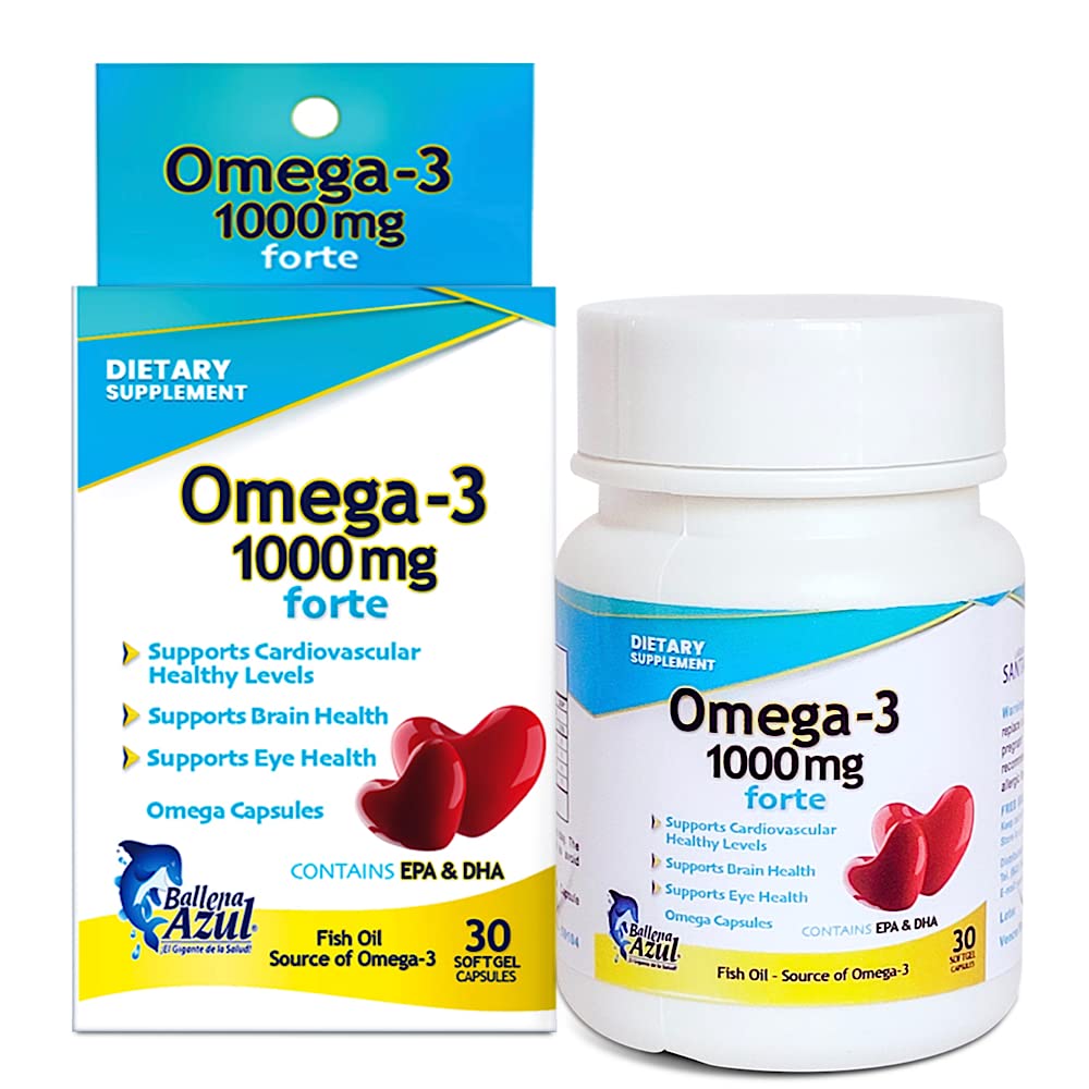 Ballena Azul Omega 3 softgels