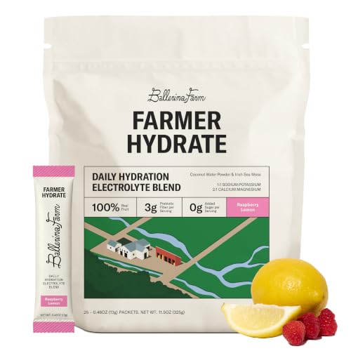Ballerina Farm raspberry lemonade electrolytes