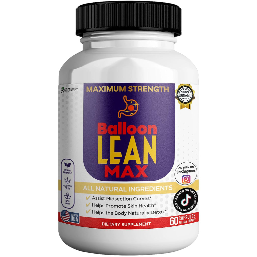 Balloon Lean Max L-Glutamine capsules