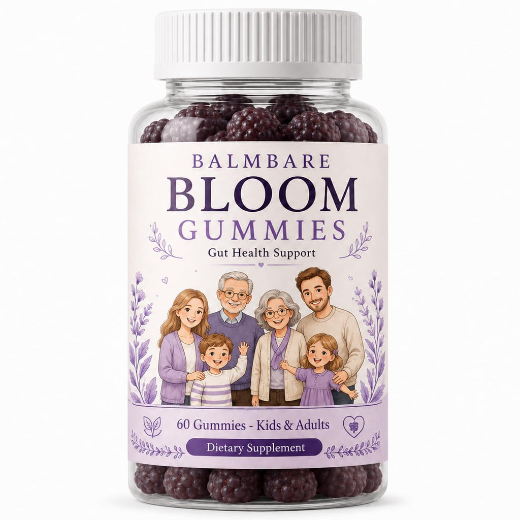 Balmbare Bloom Elderberry Gummies for immunity