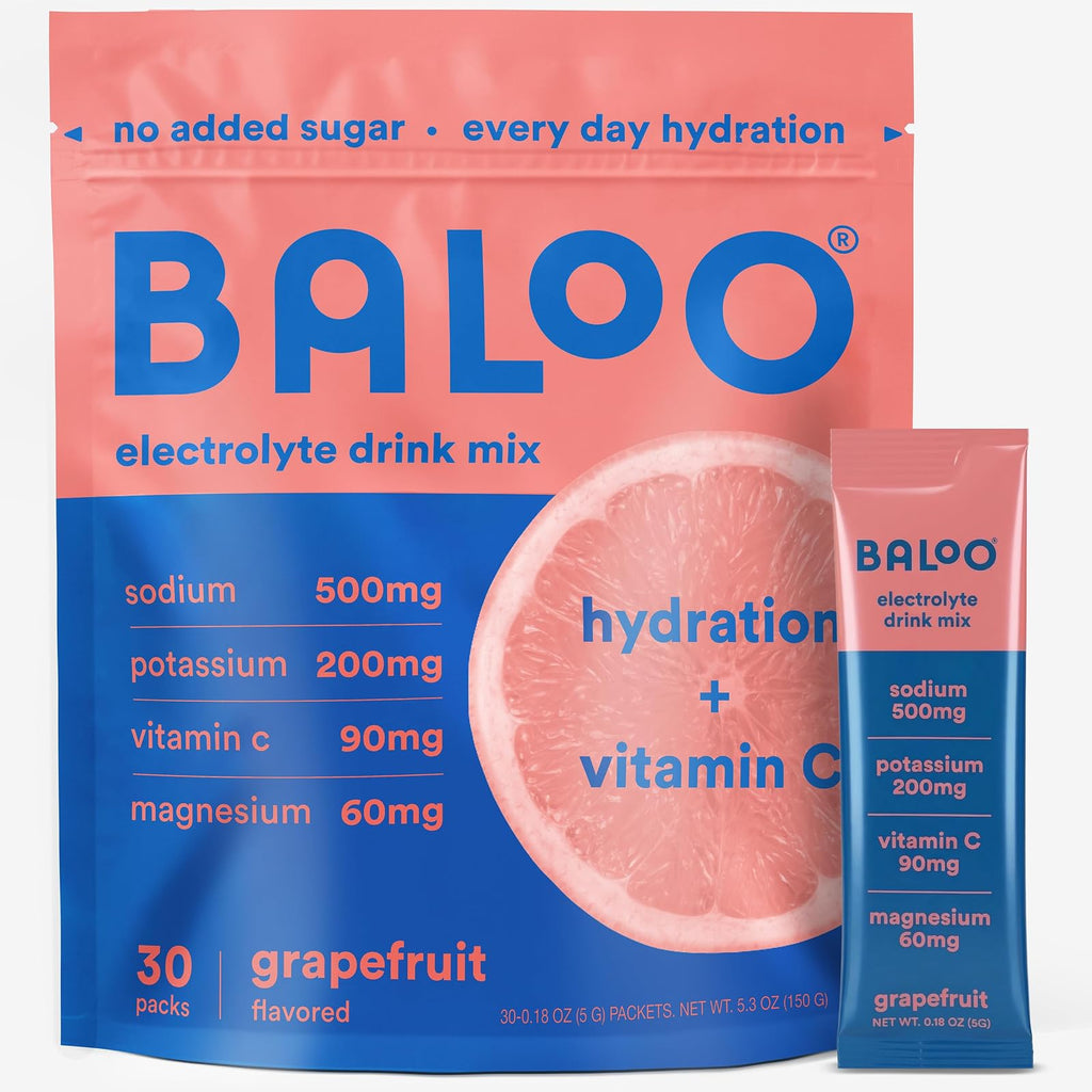 Baloo electrolytes powder grapefruit flavour