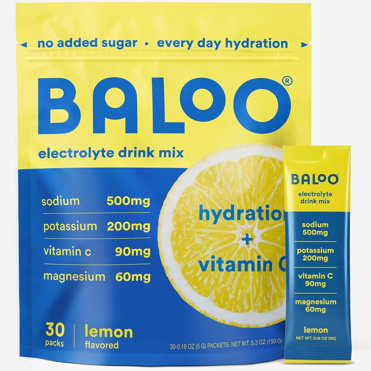 Baloo electrolytes powder lemon flavour