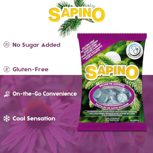 Balsam Fir throat lozenges with light flavour