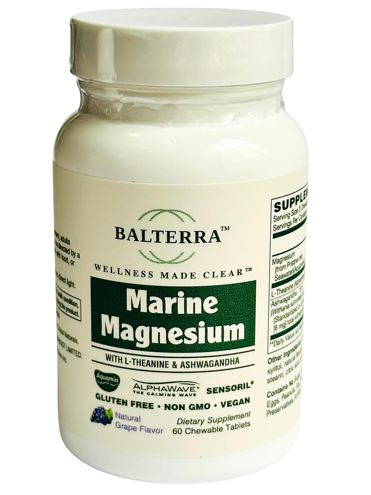 Balterra Wellness chewable magnesium tablets