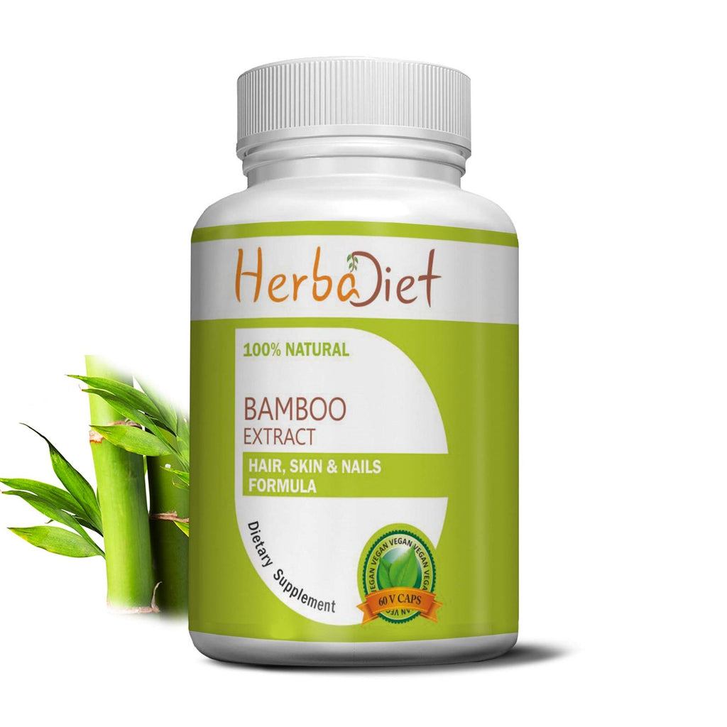 Bamboo extract capsules for skin health
