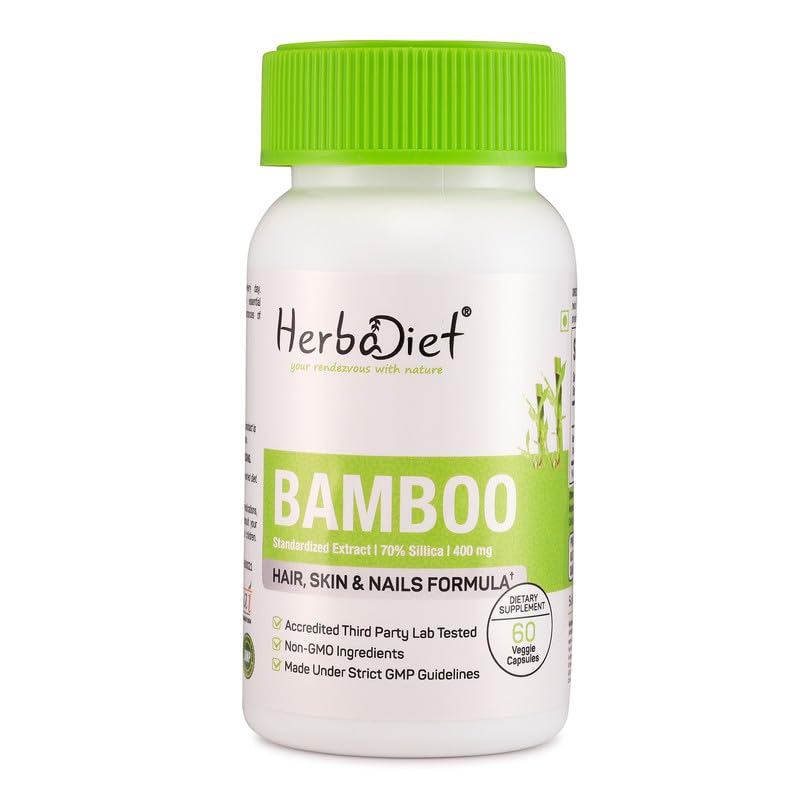bamboo extract capsules for skin