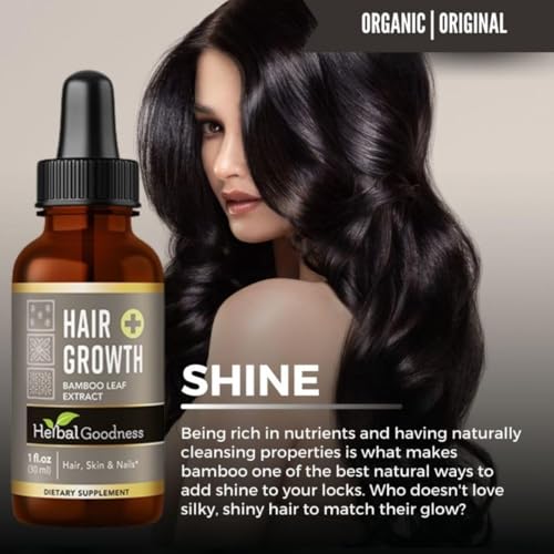 Bamboo extract for improved hair growth