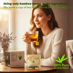 bamboo leaf tea bags for wellness