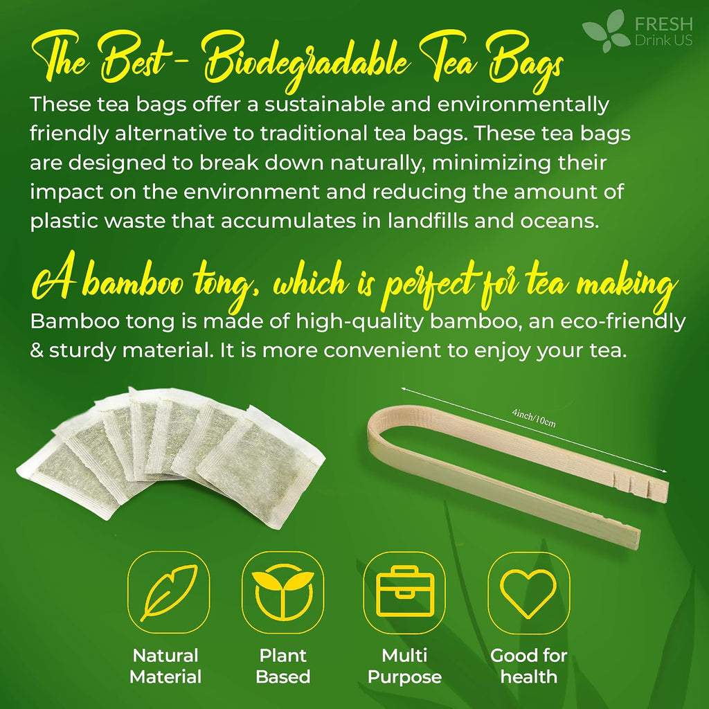 bamboo leaf tea for a refreshing drink