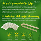 bamboo leaf tea for a refreshing drink