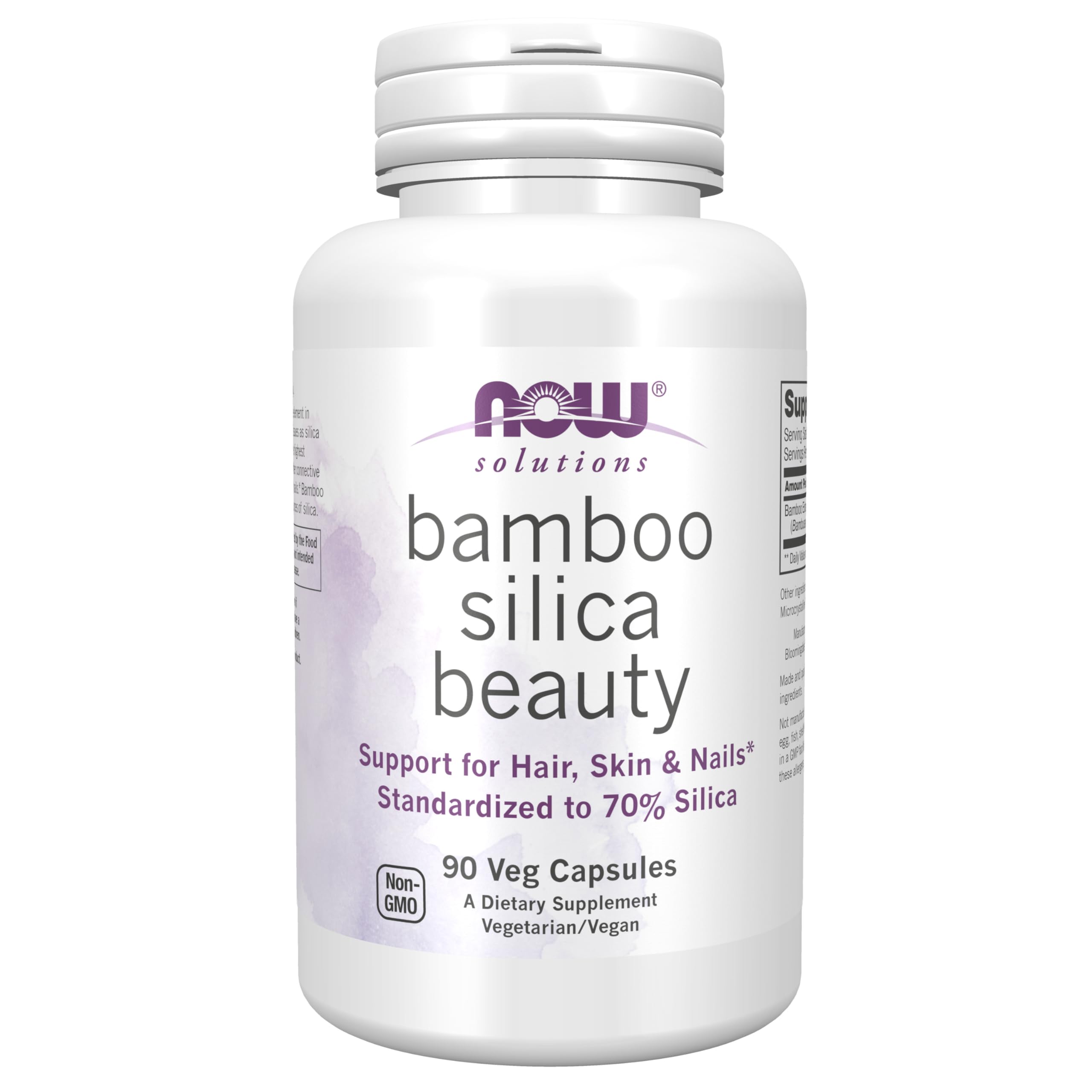 bamboo silica capsules for beauty