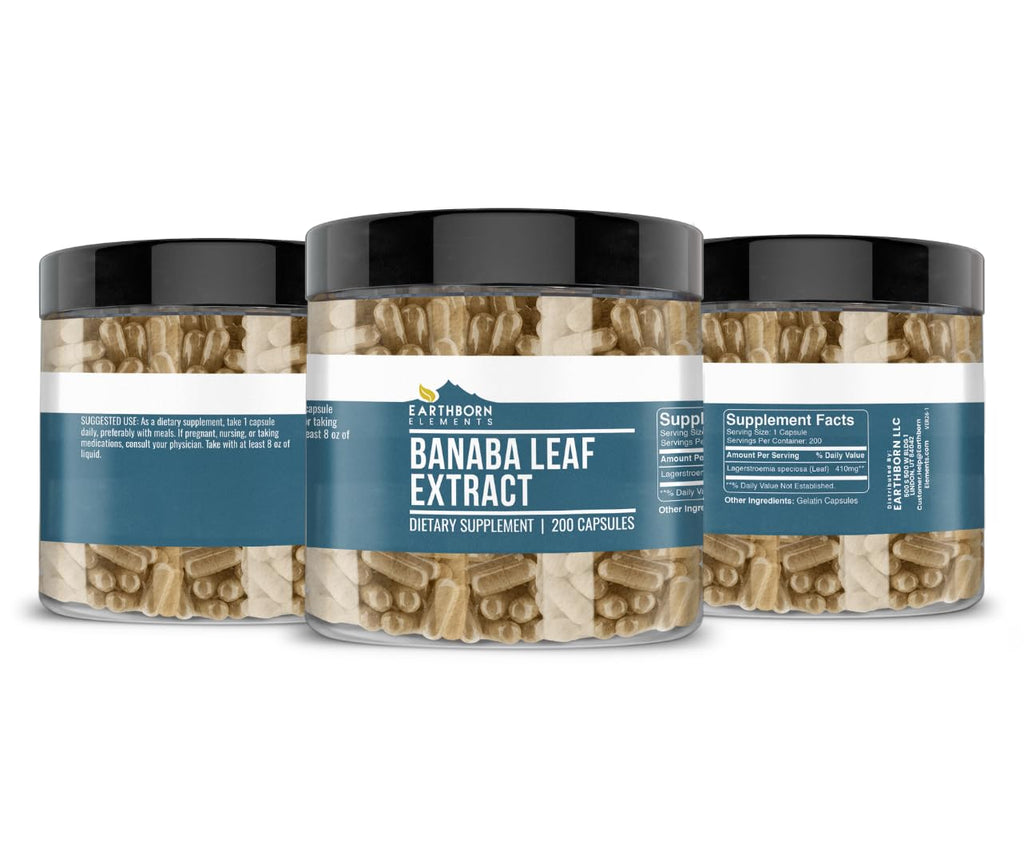 Banaba extract for balanced nutrition