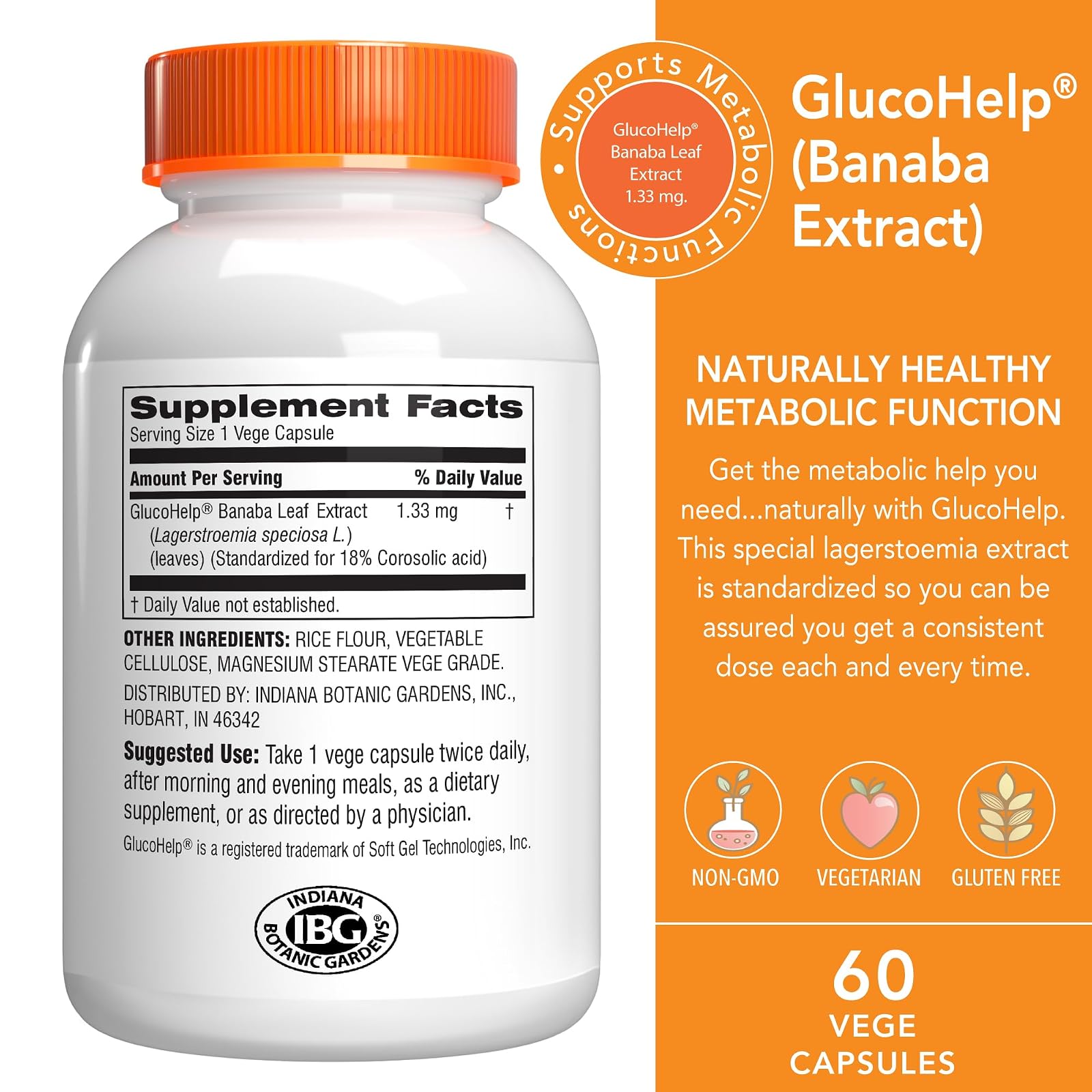 Banaba leaf extract for blood sugar support