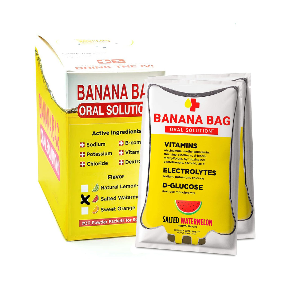 Banana Bag electrolyte drink mix