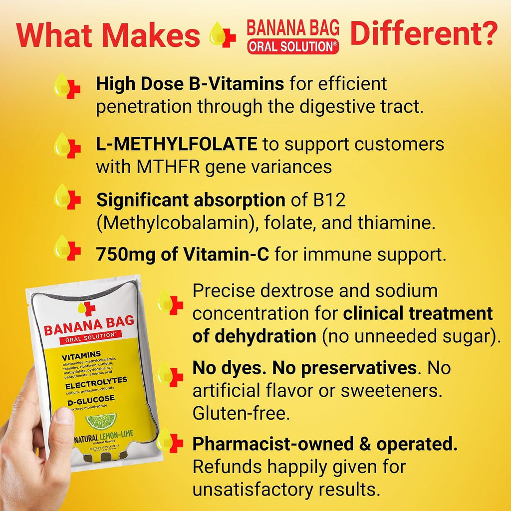 Banana Bag electrolytes for active lifestyle