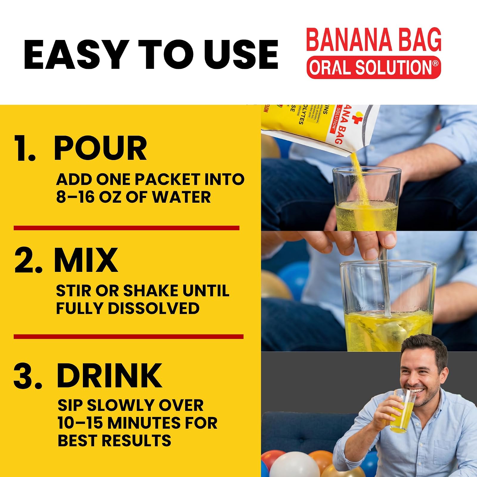 Banana Bag hydration solution