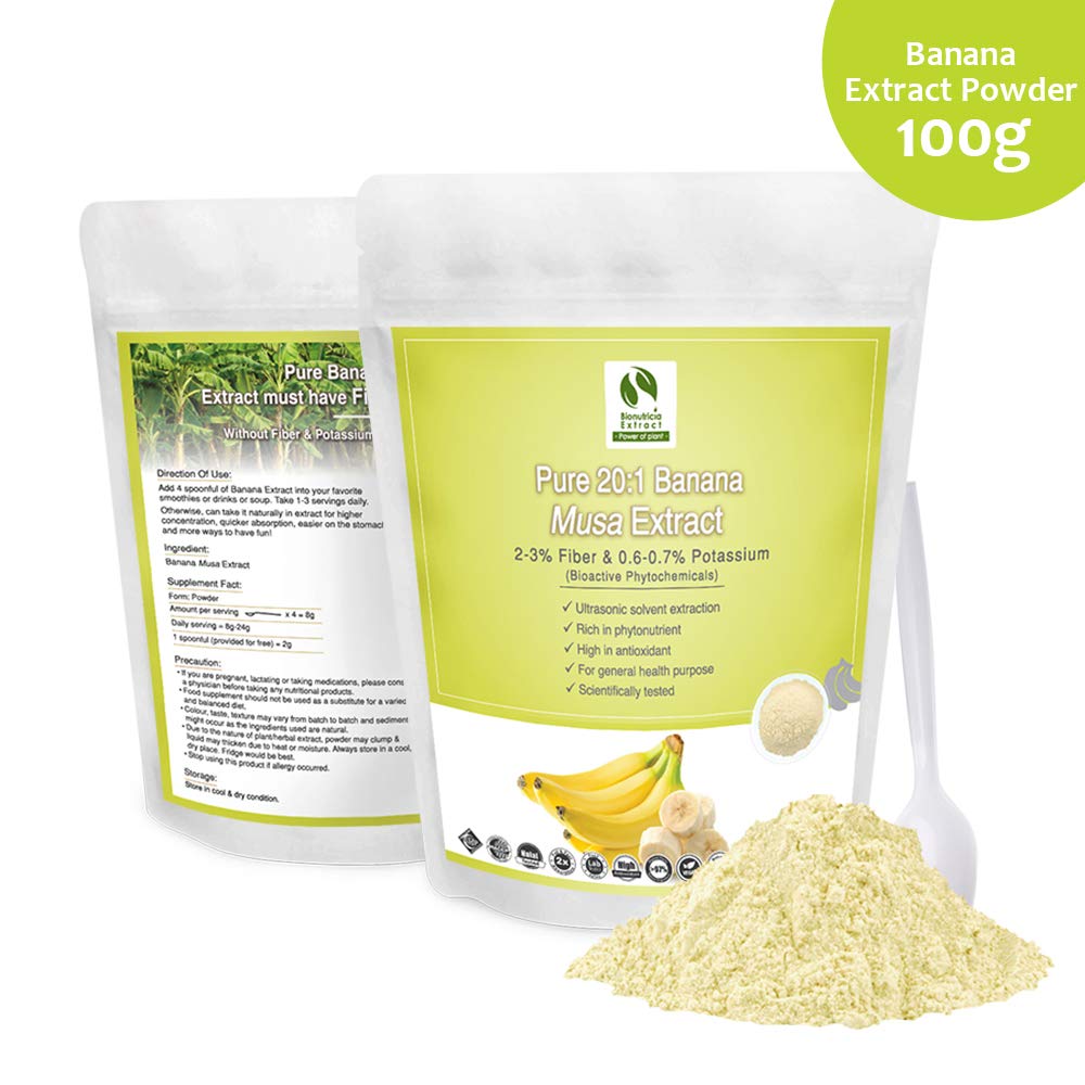Banana Musa Extract high potassium source