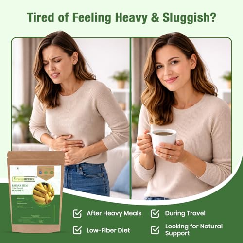 banana stem herbal powder for vitality