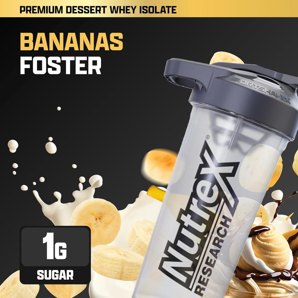 Bananas Foster flavour whey protein