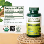 Banyan Botanicals ashwagandha capsules for better sleep
