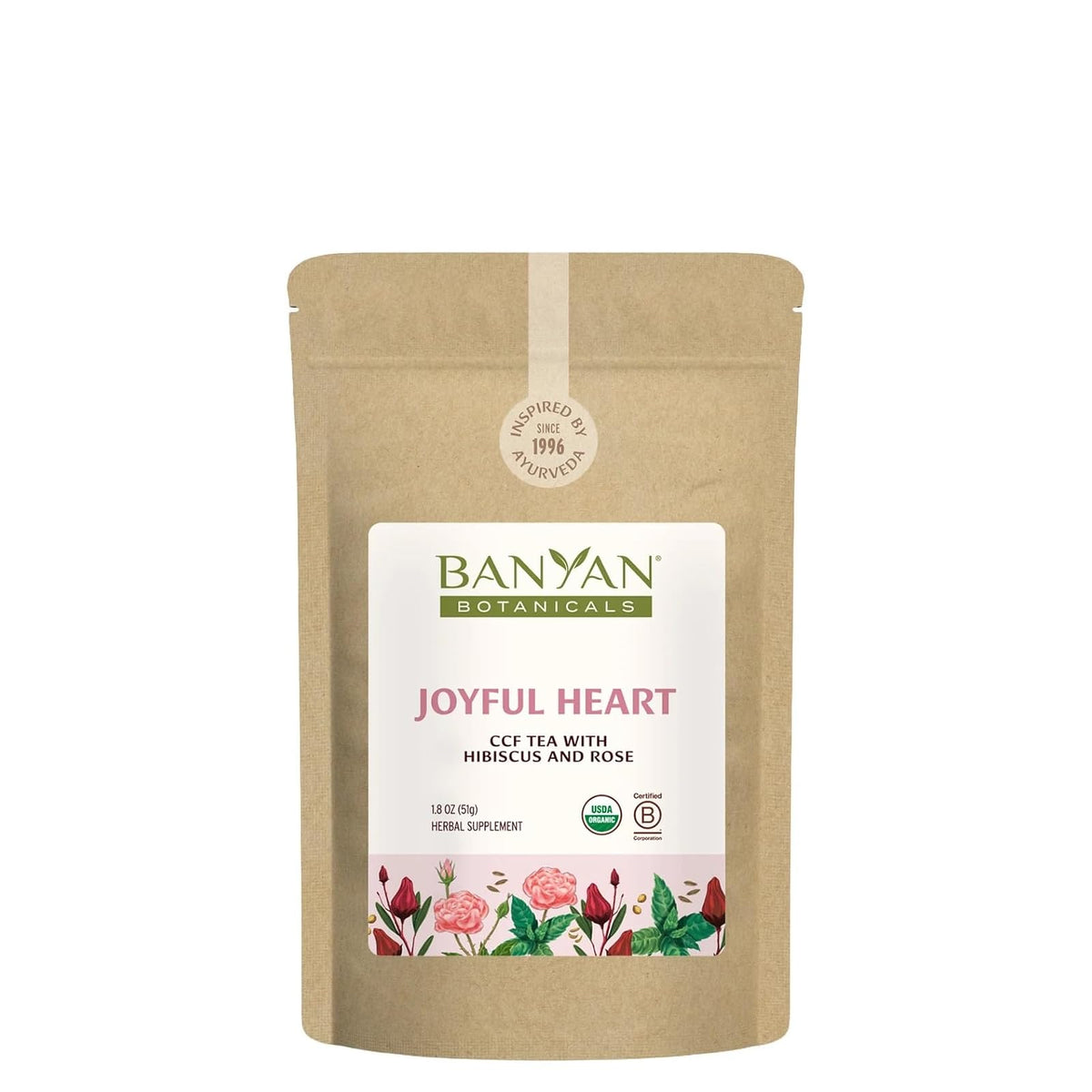 Banyan Botanicals herbal loose leaf tea