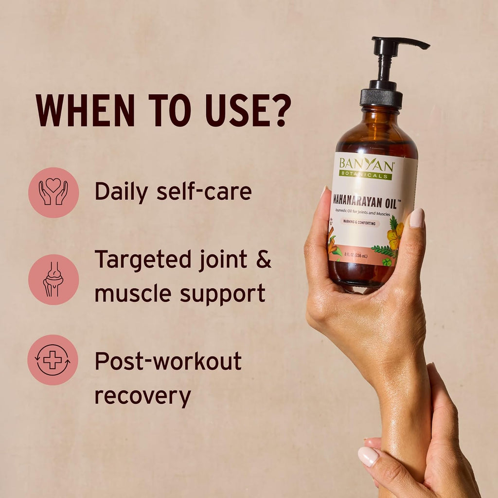 Banyan Botanicals herbal oil for relaxation