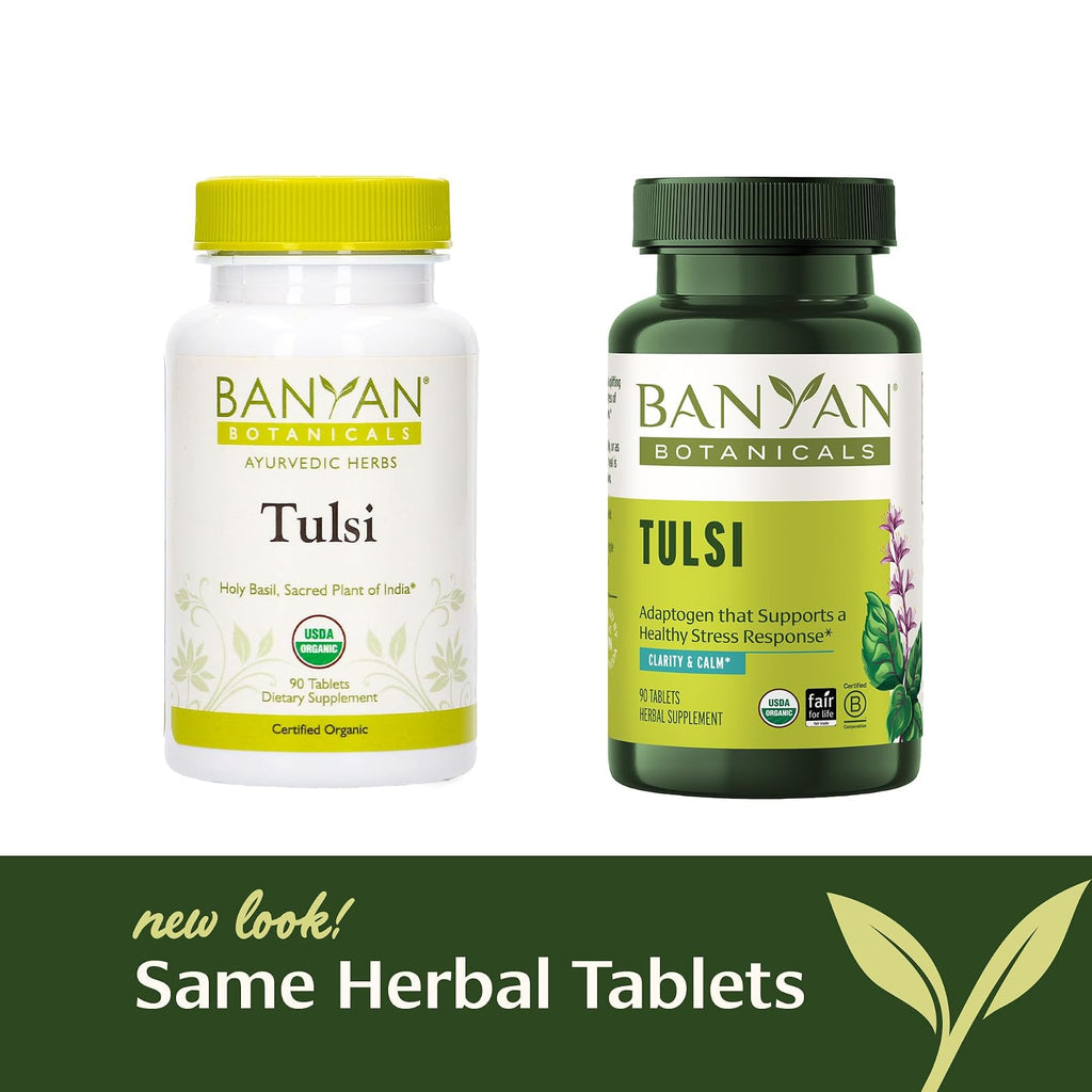 Banyan Botanicals herbal wellness tablets