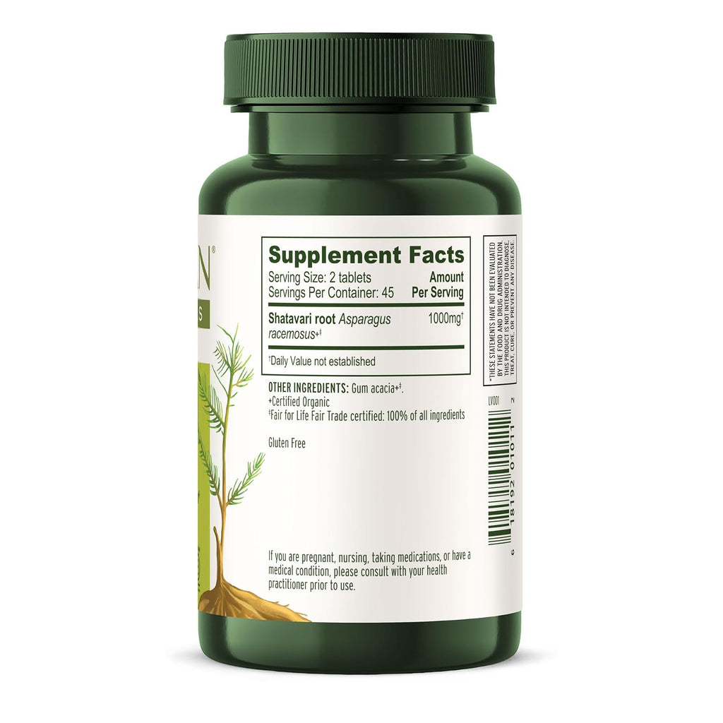 Banyan Botanicals organic shatavari