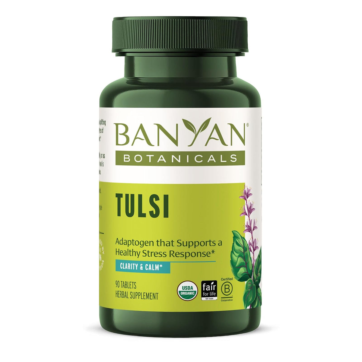 Banyan Botanicals organic tulsi tablets