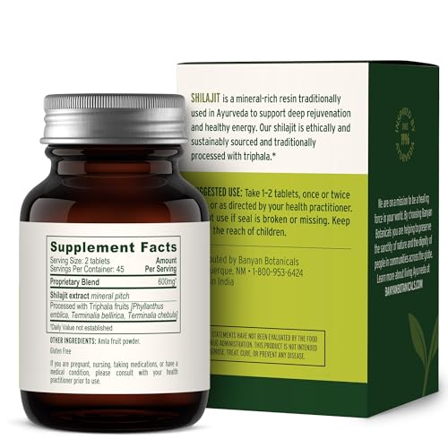 Banyan Botanicals shilajit for wellness