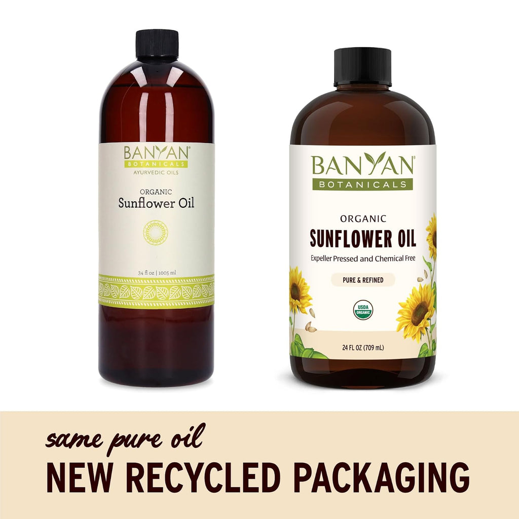 Banyan Botanicals sunflower oil benefits