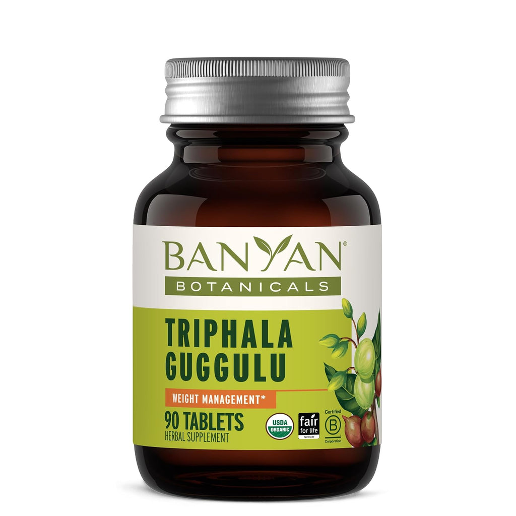 Banyan Botanicals triphala guggulu tablets