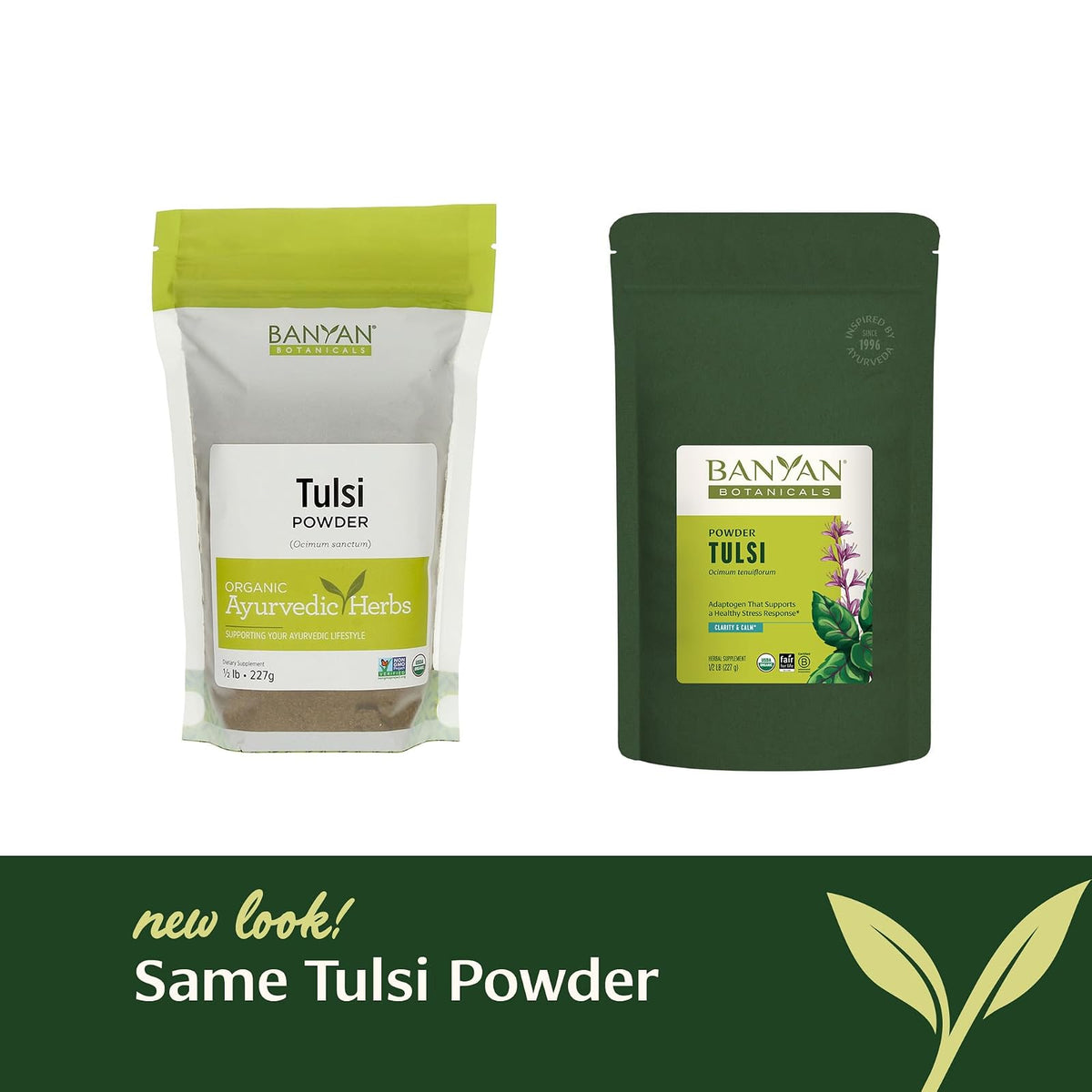 Banyan Botanicals tulsi for herbal tea