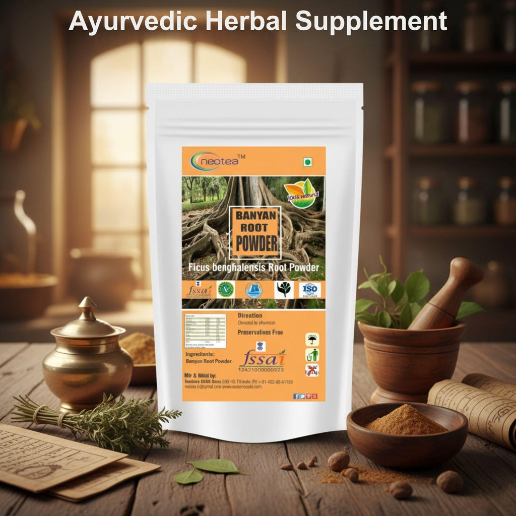 Banyan root powder for daily nutrition
