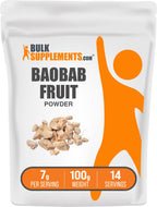 Baobab fruit powder for smoothies
