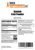 Baobab powder for healthy recipes