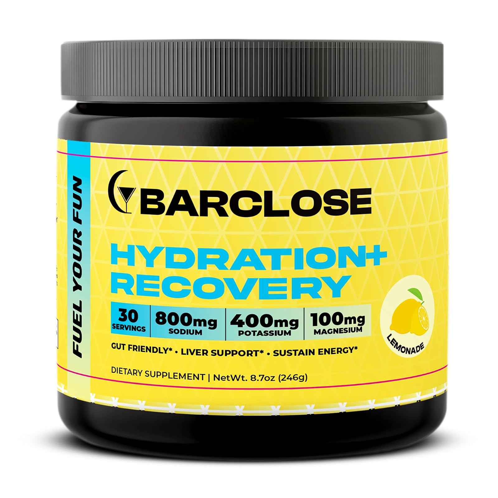 Barclose hydration drink mix benefits