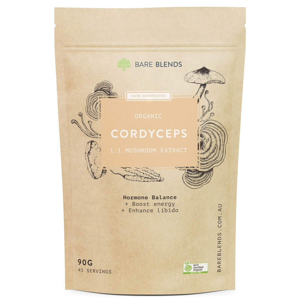 Bare Blends Cordyceps mushroom powder benefits