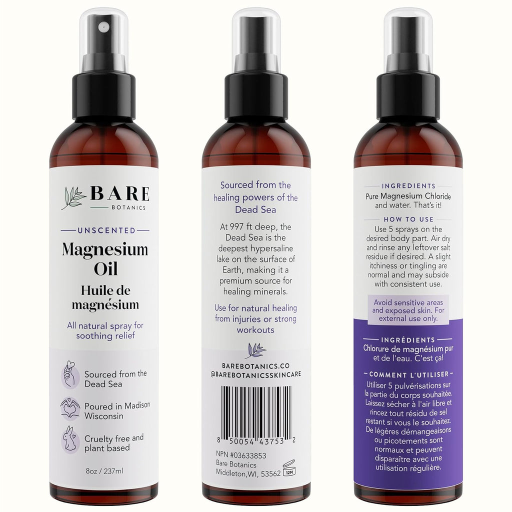 Bare Botanics magnesium for stress relief