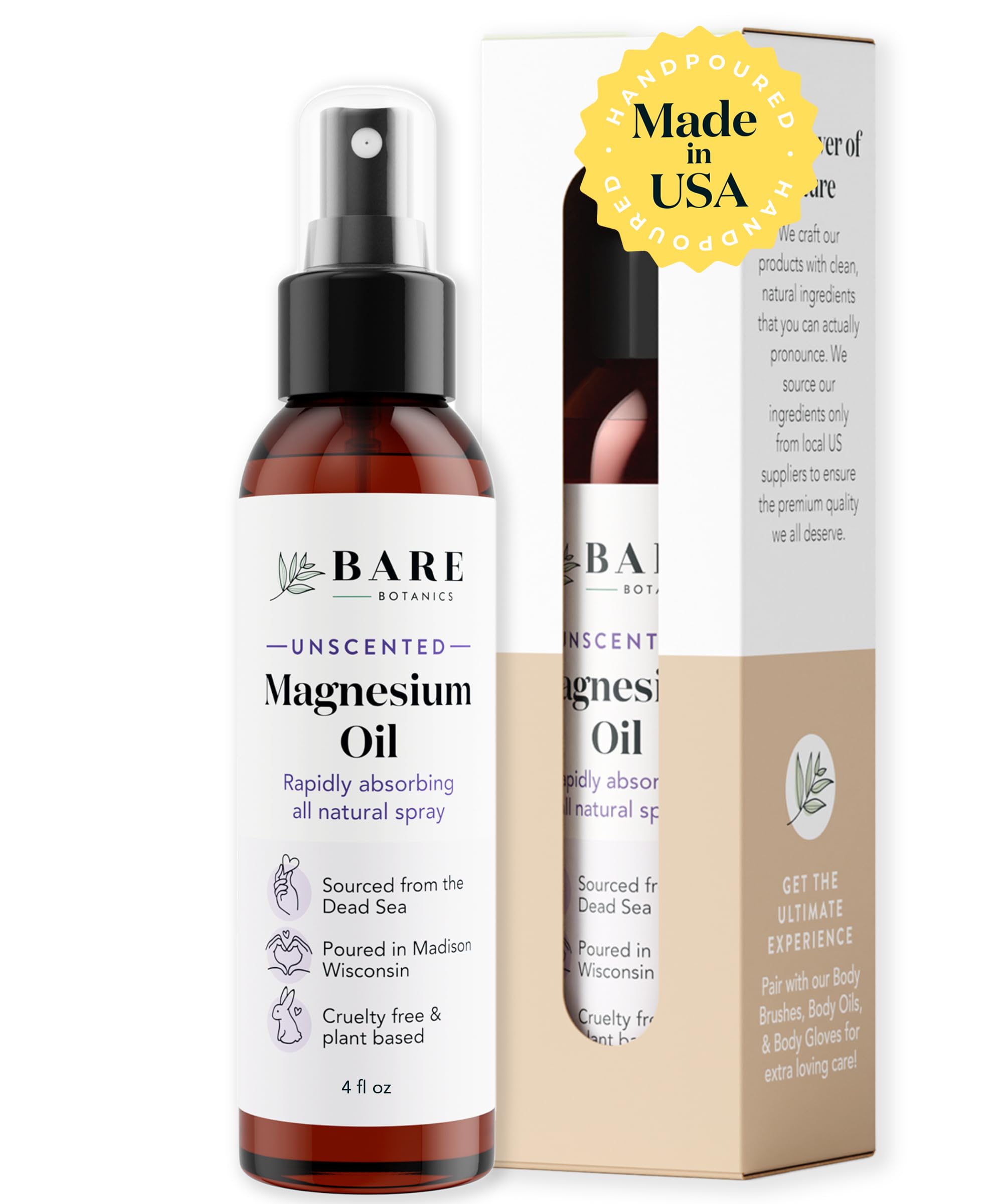 Bare Botanics magnesium oil spray