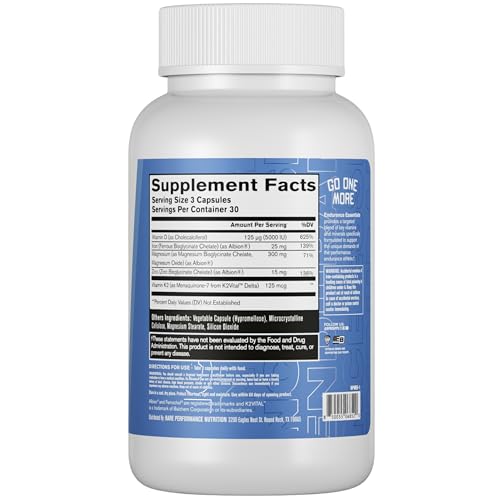 BARE PERFORMANCE NUTRITION multivitamin for active lifestyle